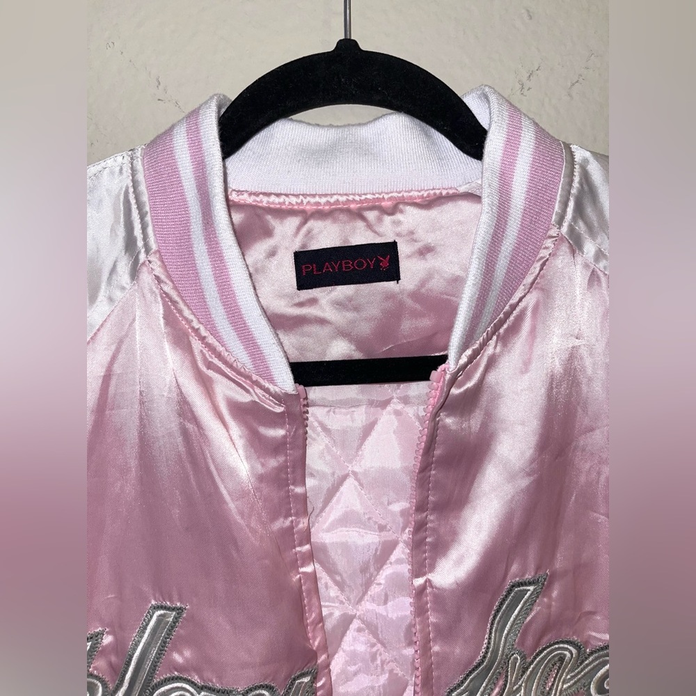 Y2k Vintage Original Playboy Bomber Jacket - Gem